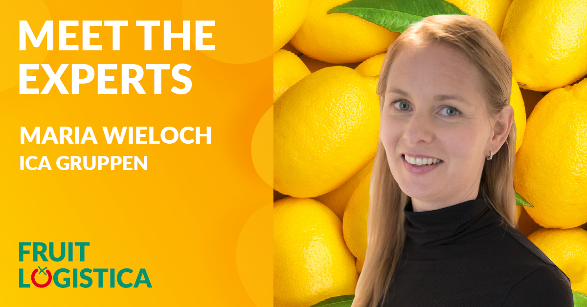 Meet the Experts – Maria Wieloch, ICA Gruppen - FRUIT LOGISTICA