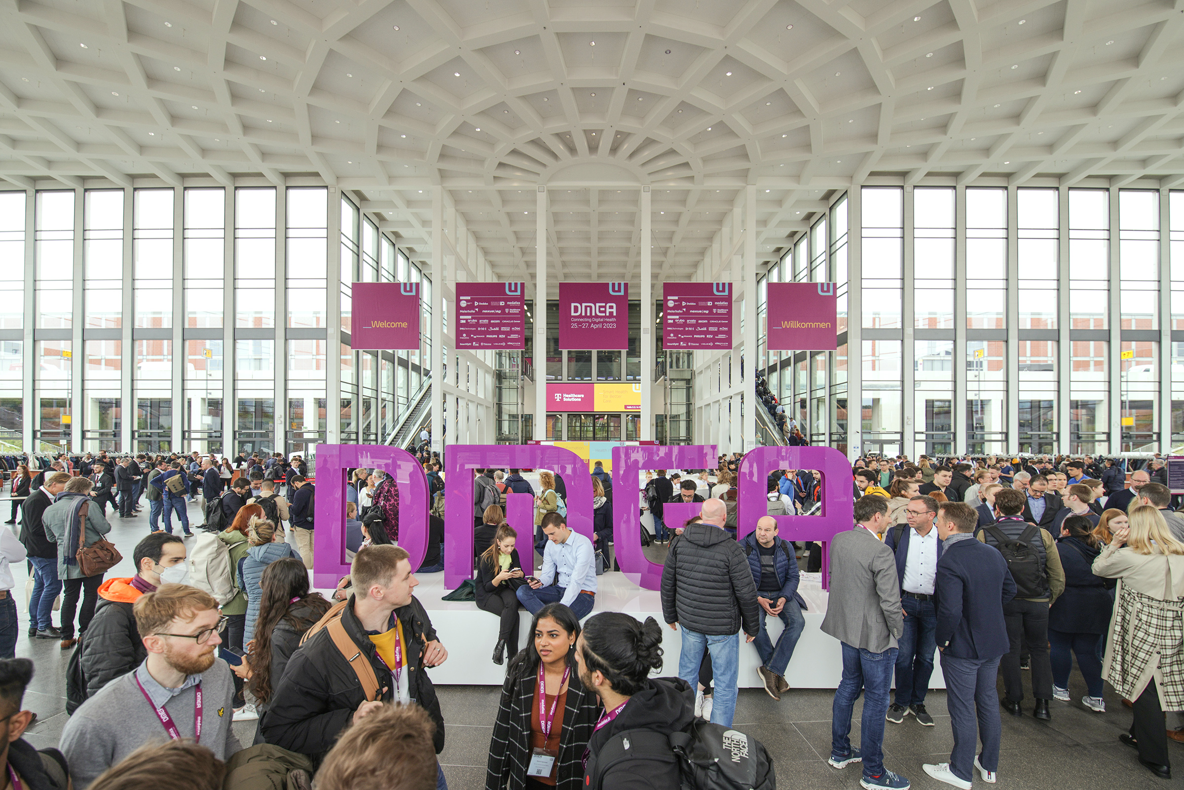 Digital Health Veranstaltung DMEA mit neuen Rekordzahlen - Messe Berlin