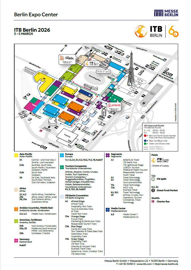 ITB Berlin 2026 is fully booked – anniversary edition with a global ...